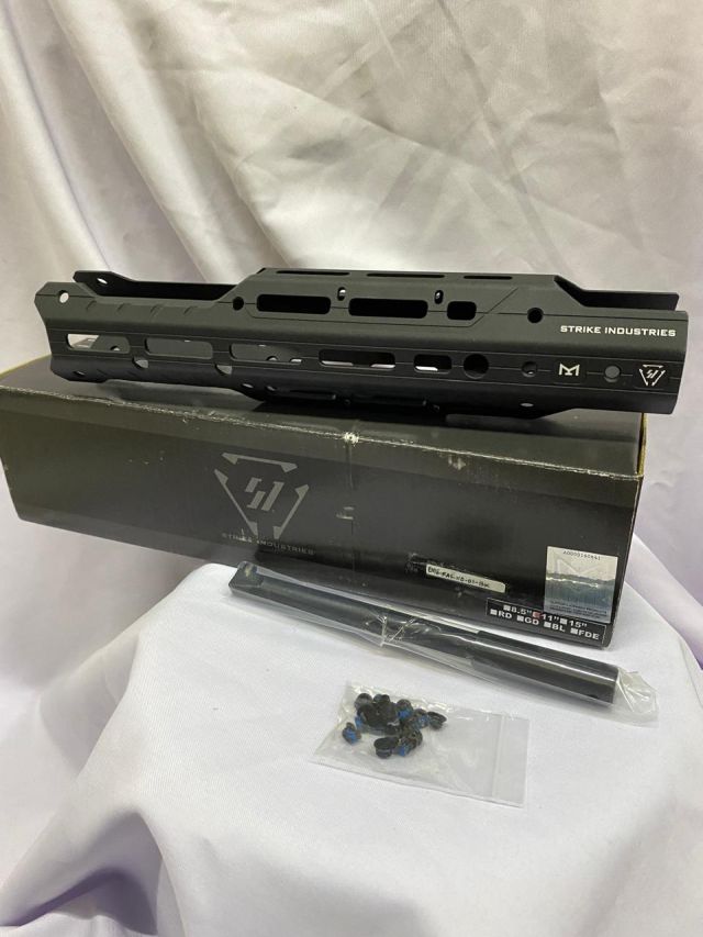 EMG Strike Industries Licensed Aluminum GRIDLOK 11″ Handguard (Black ...