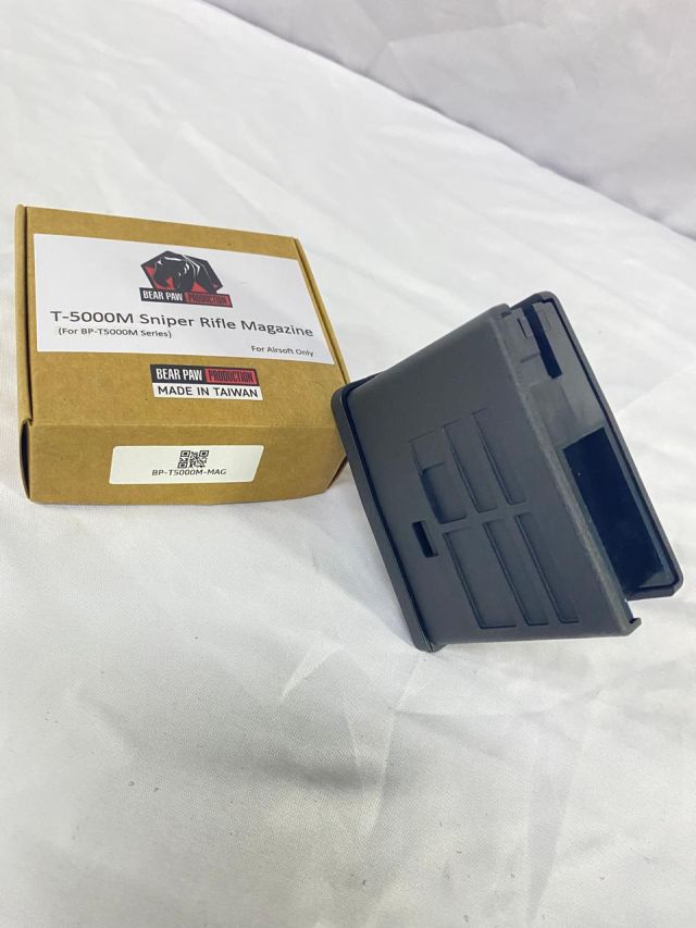 BEAR PAW PRODUCTION 50rds Magazine for T-5000M Spring Powered Airsoft Sniper Series – Baba Air Soft