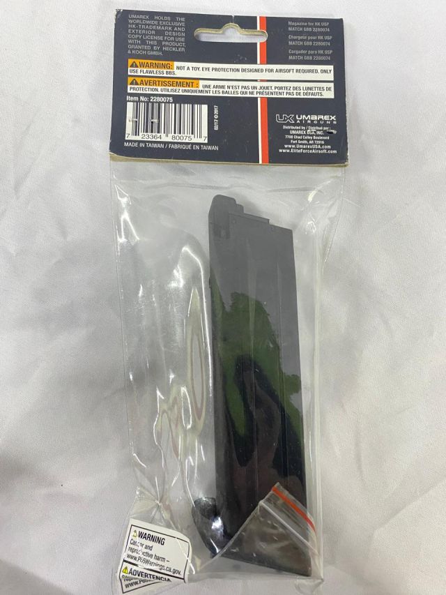 H&K Licensed Full Metal Magazine for KWA Evike.com Exclusive H&K USP ...